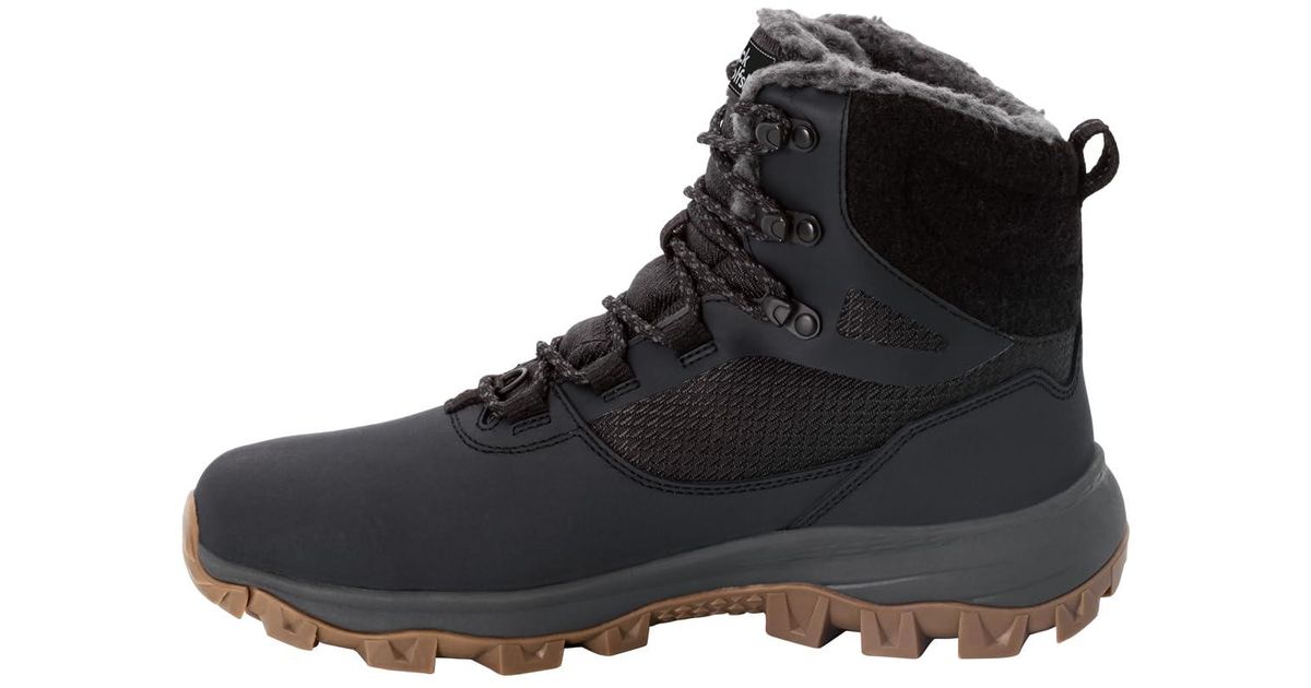 Jack Wolfskin Everquest Texapore High M Hiking Boot in Black for Men ...