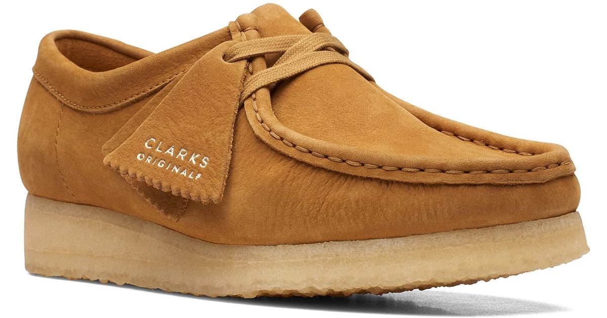 Clarks Original Wallabee Shoes Made In Vietnam in Brown | Lyst UK