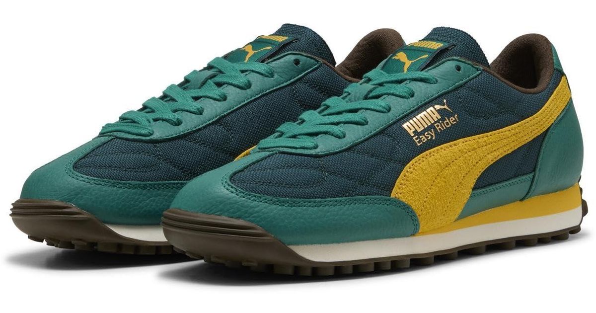 PUMA Easy Rider Futbolito Trainers Uk 8 Green | Lyst UK