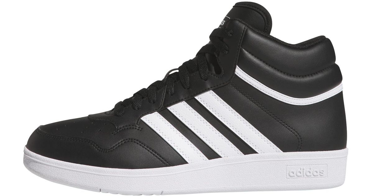adidas S Hoops 4.0 Mid Top Basketball in Black | Lyst UK