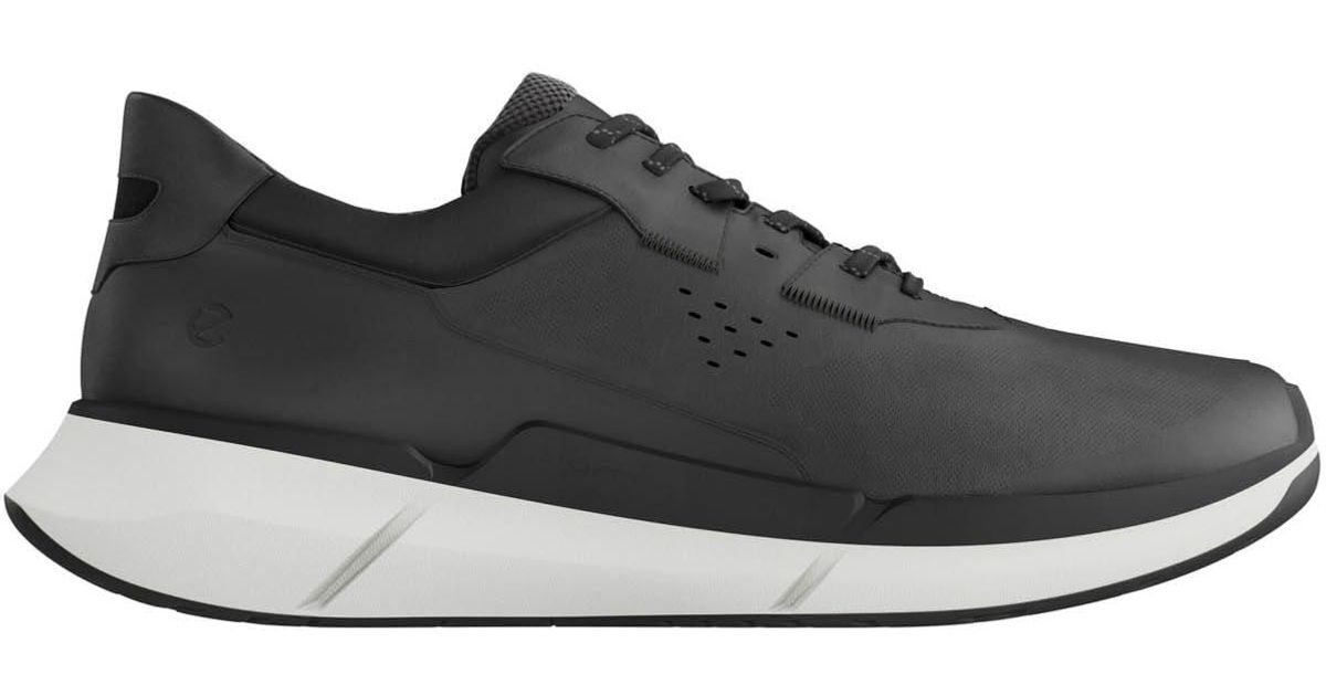 Ecco S Biom 2.2 830763 Full Grain Leather Black Trainers 6 Uk | Lyst UK