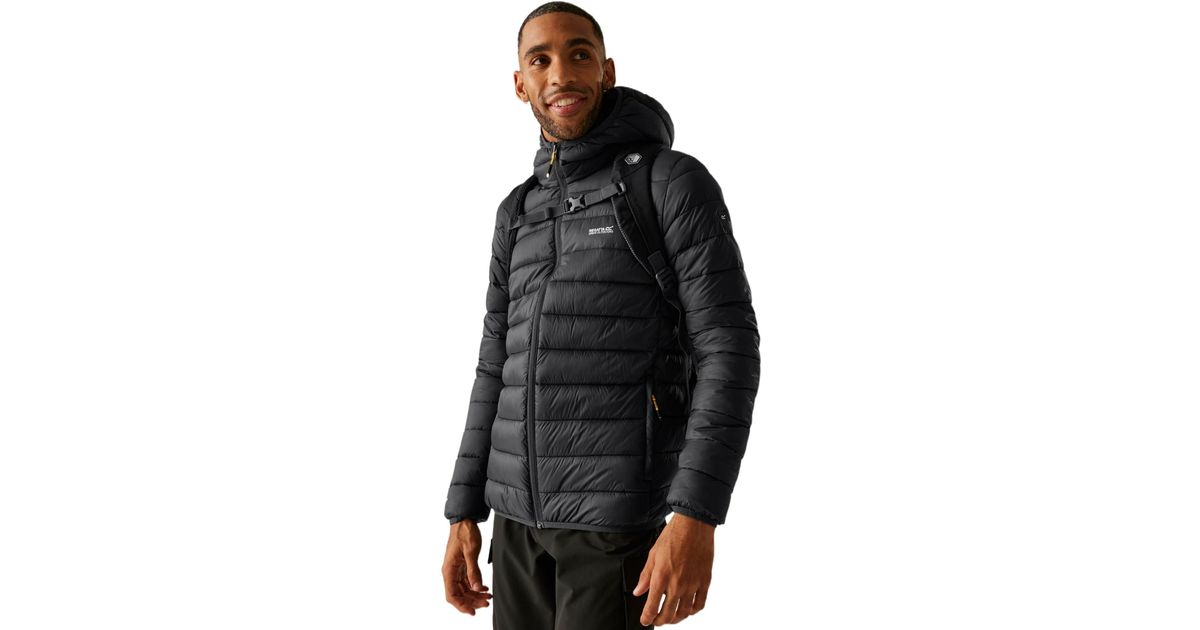 Regatta S Hooded Marizion Puffer Jacket Water Repellent Insulated ...
