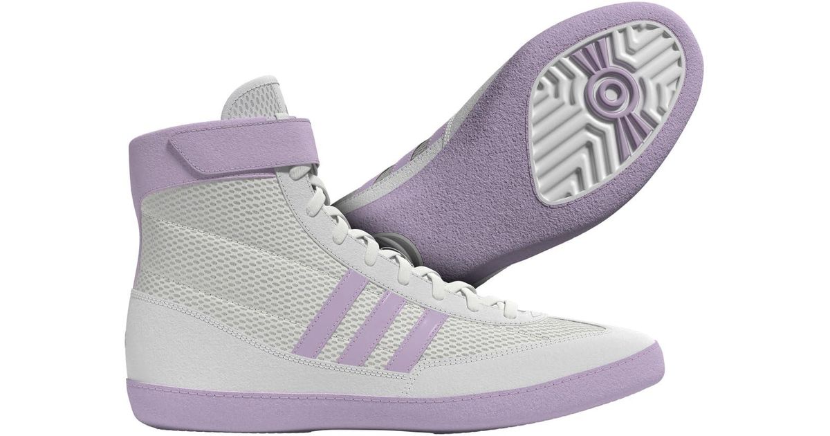 adidas Combat Speed 4 Wrestling Shoes in Purple | Lyst UK