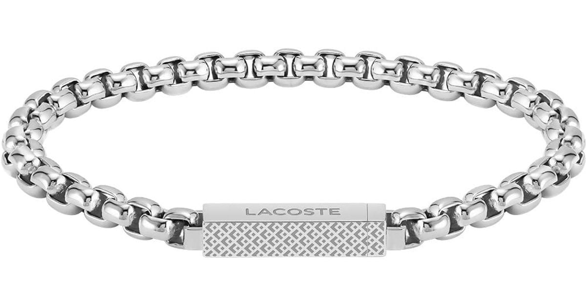 Lacoste Gliederarmband für Kollektion L'ESSENTIEL Verziert mit petit ...