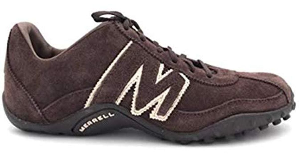 Merrell Sprint Blast Leather Shoes Uk 10.5 Chocolate in Brown for Men ...