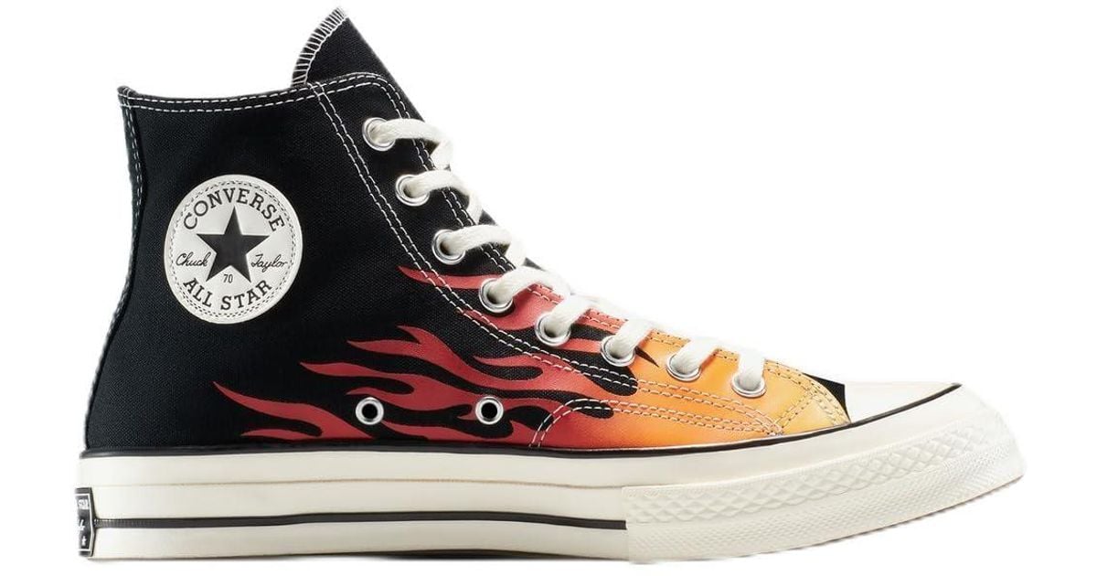 Converse Chuck 70 Hi Black/red/yellow | Lyst UK