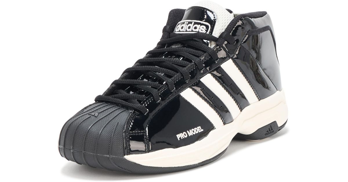 adidas Pro Model 2g Mid Top Basketball Sneaker in Blue | Lyst