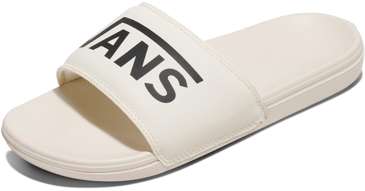 Vans Mte La Costa Slide Sandal in White | Lyst