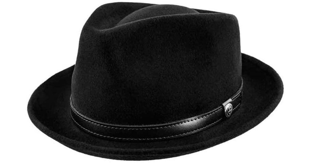 Stetson Fedoras in Black for Men | Lyst