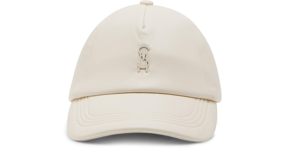 Steve Madden Sma-3252-bone-o/s Baseball Cap in Natural | Lyst