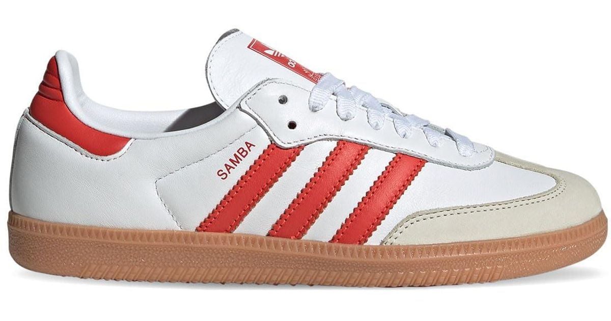 adidas Samba Og S Trainers Red 7.5 Uk in Black | Lyst UK