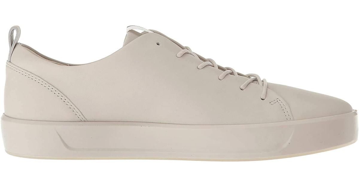 Ecco Soft 8 Fashion Sneaker in Natural | Lyst