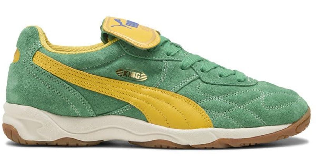 PUMA S King Indoor Shoes in Green for Men | Lyst UK