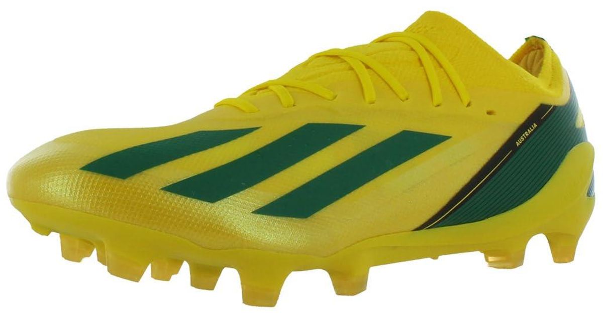 adidas Adult X Crazyfast League Firm Ground Sneaker in Yellow | Lyst UK