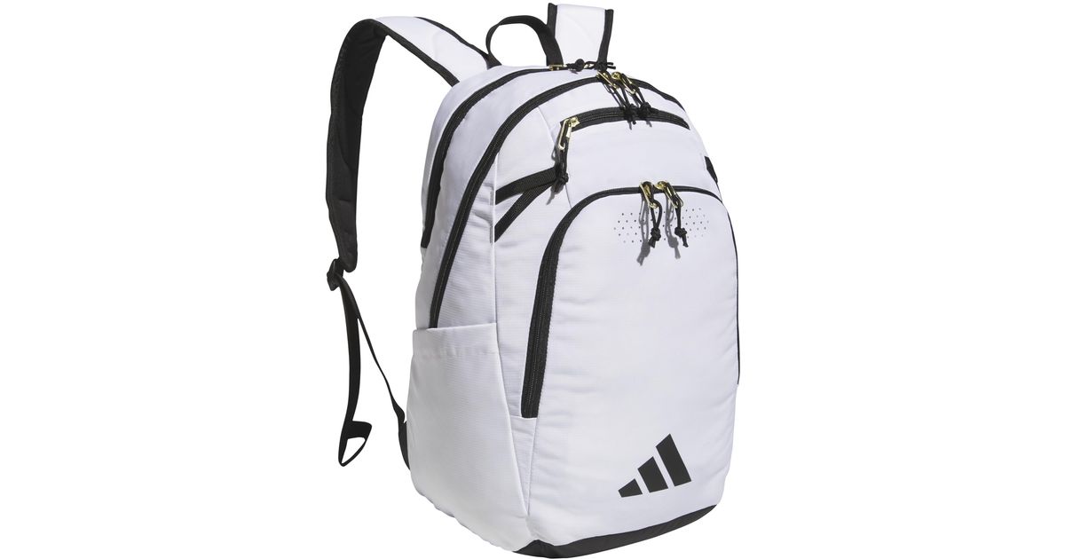 adidas 's Defender 5 Team Sports Backpack in White | Lyst