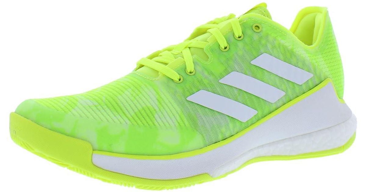 adidas Crazyflight Mid Volleyball Shoes in Green | Lyst UK