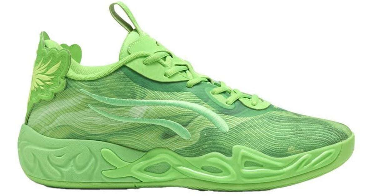 PUMA Mb.04 Lo Team Shoes in Green | Lyst UK