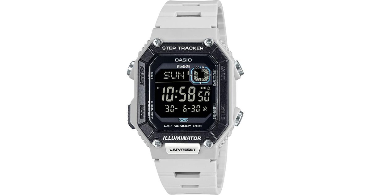 G-Shock Wsb1000 Series | 's Digital Watch | 100m Wr | Bluetooth | Step Tracker | Dual Time ...