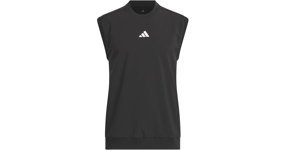 adidas Beyond Twistweave Vest in Black for Men | Lyst UK