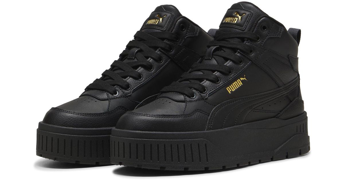 PUMA Karmen Ii Idol Mid Shoes For in Black | Lyst UK