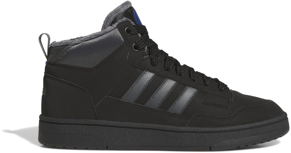 adidas Rapid Court Mid Winterized Shoes Black 11 in Blue | Lyst UK
