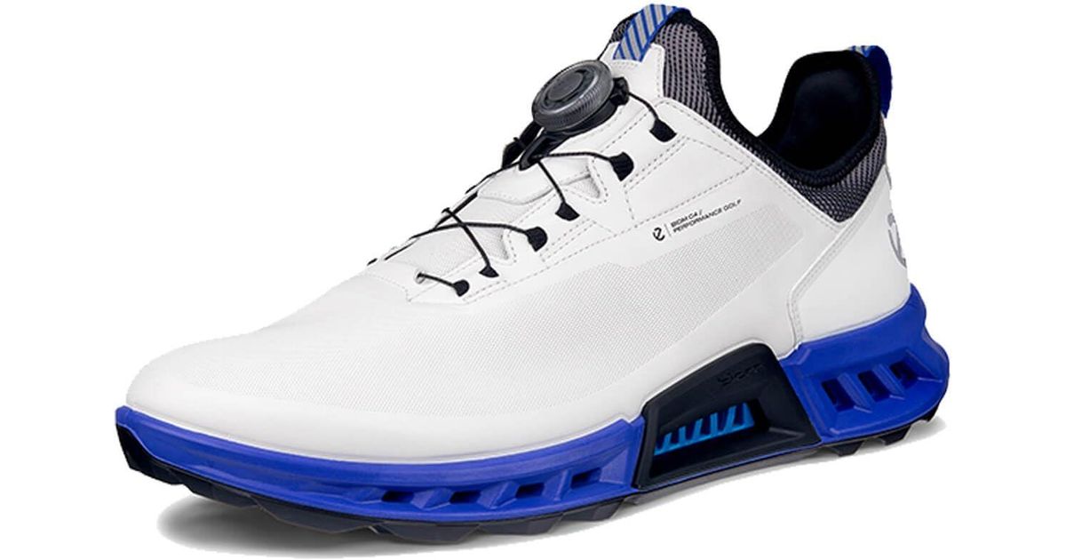 Ecco Biom C4 Boa Gore-tex Waterproof Golf Shoe in Blue for Men | Lyst