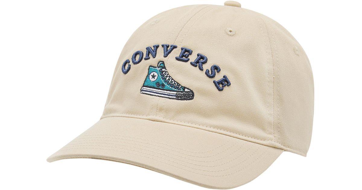Converse Chuck Relaxed Cap in Natural | Lyst UK