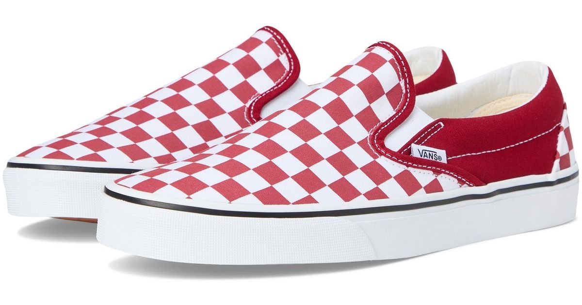 Vans Classic Slip-on In Chili Pepper in Red | Lyst UK