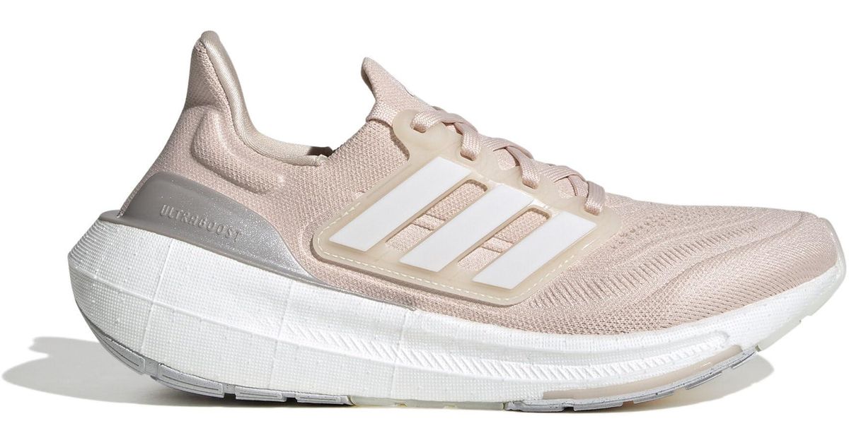 adidas Ultraboost Light W Running Shoes Hq8600 Pink in White | Lyst UK