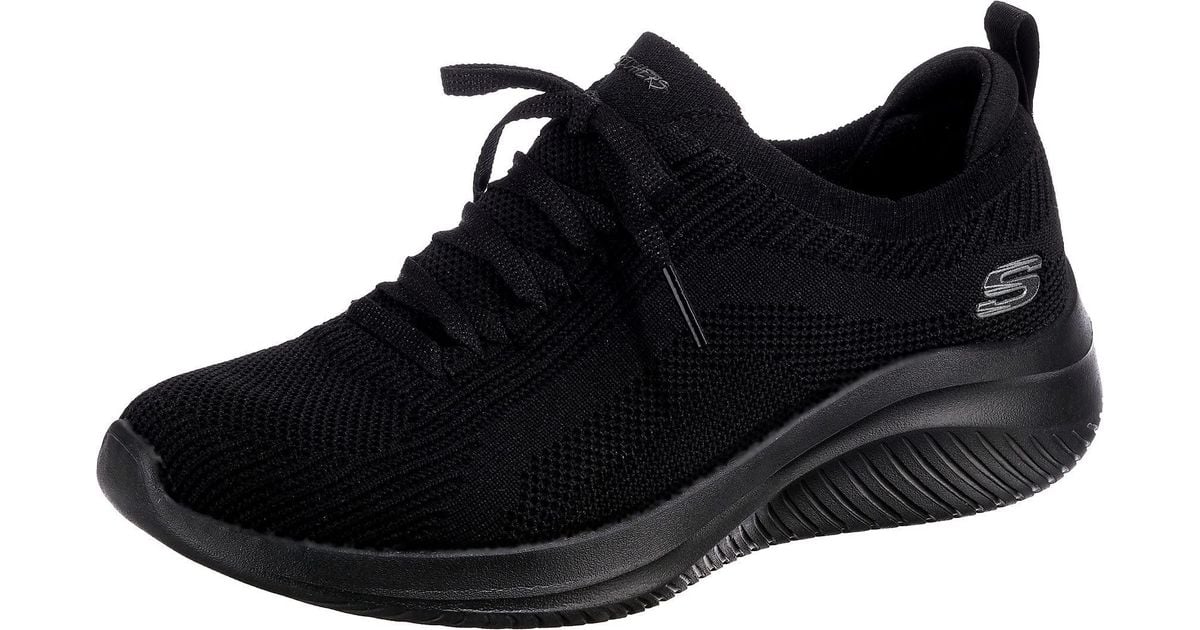 Skechers Ultra Flex 3.0 Big Plan Sneaker in Black | Lyst UK