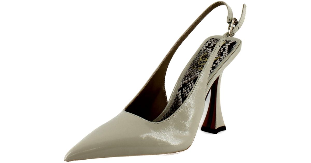 Sam Edelman Odette Pump Alpine Ivory 9 Medium in Brown | Lyst