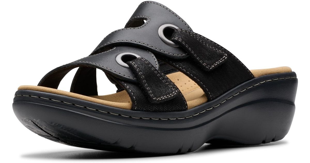 Clarks Merliah 2 Cove Black Leather 7 Medium | Lyst