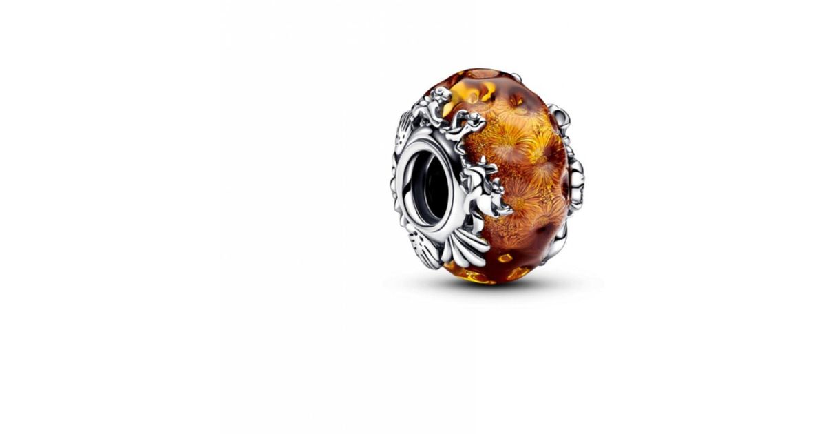 PANDORA Disney The Lion King Sterling Silver Charm With Glitter ...