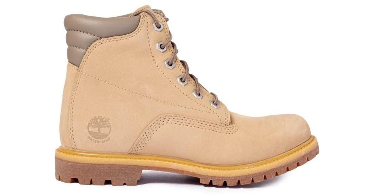 Timberland Waterville Ankle Boots 6 Inches in Natural | Lyst UK
