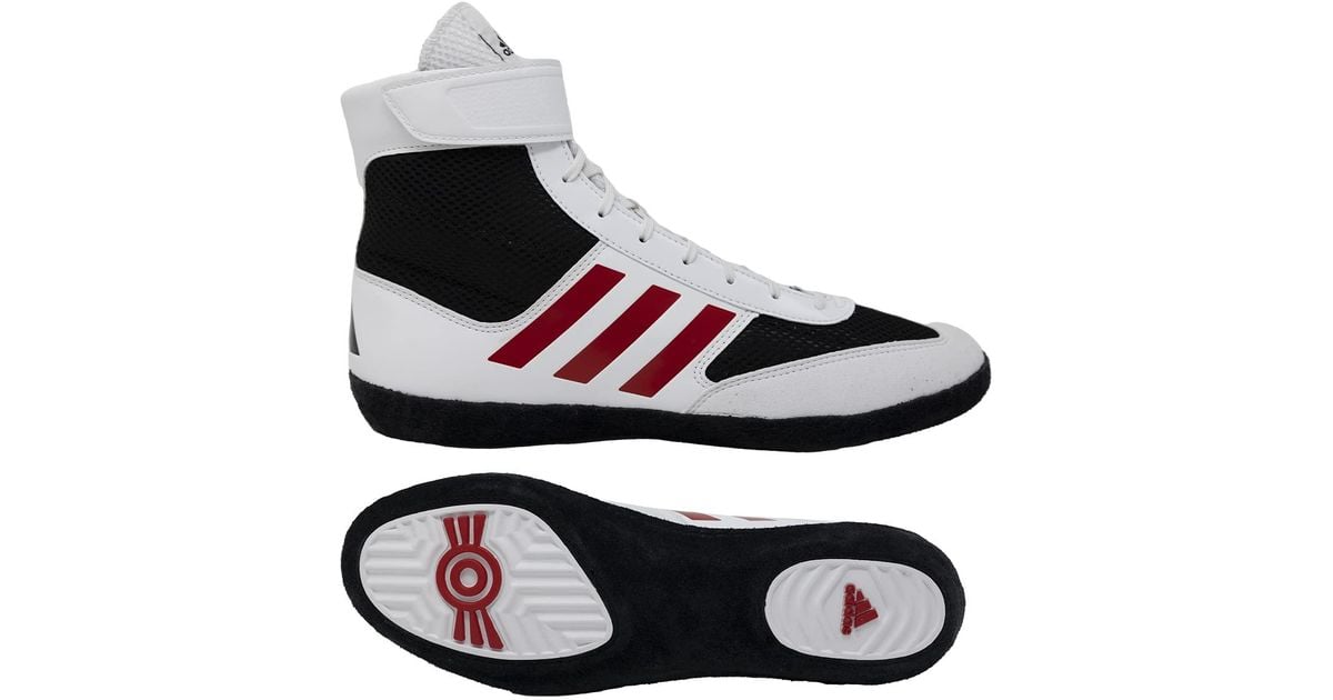 adidas Combat Speed 5 Wrestling Shoe in Blue for Men | Lyst UK