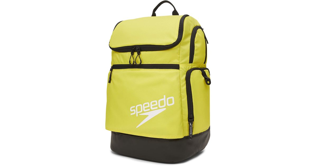 Speedo Large Teamster Backpack 35-liter in Yellow | Lyst UK