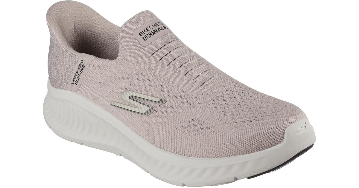 Skechers Hands Free Slip-ins Go Walk Now-sauntered Sneaker in Grey for ...