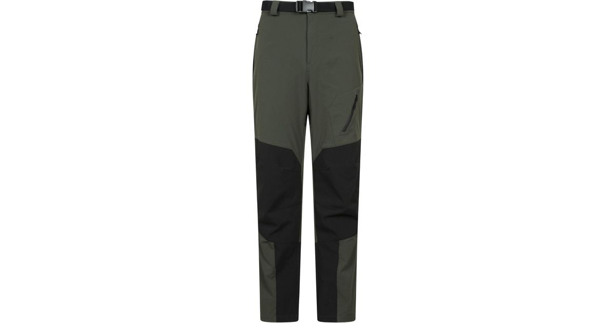 Mountain Warehouse Regular Length Green in Grey for Men | Lyst UK