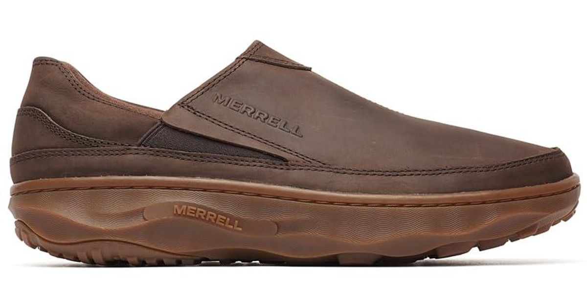 Merrell Silvo Moc Moccasin in Brown for Men | Lyst UK