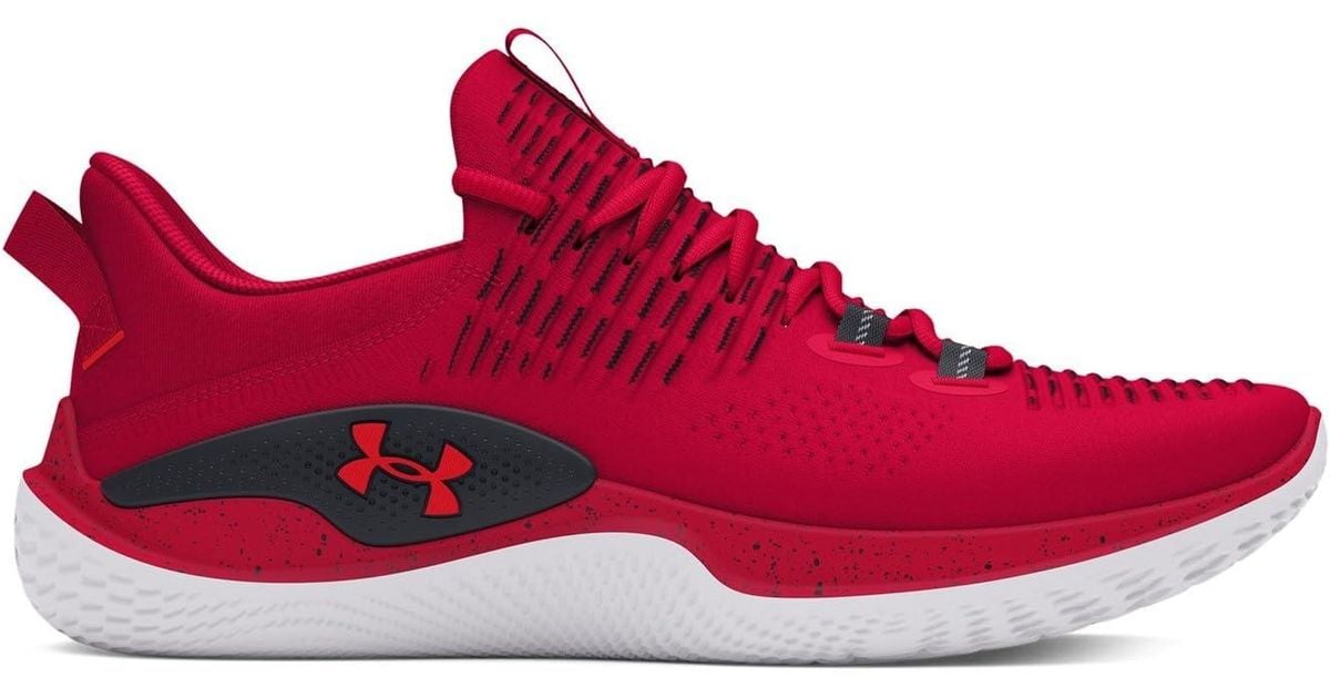 Under Armour S Flow Dynamic Intlknt Training Shoes Red 11 Uk for Men ...