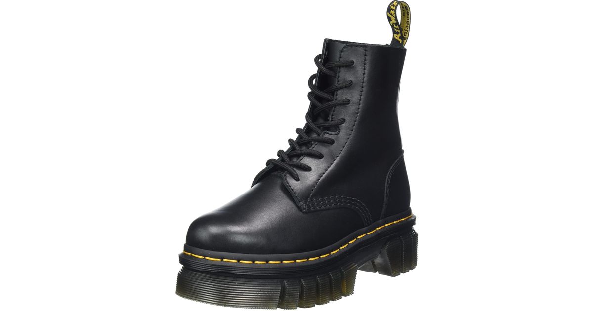 Dr. Martens 1460 Ambassador Leather Lace Up Boots Boots in Black | Lyst