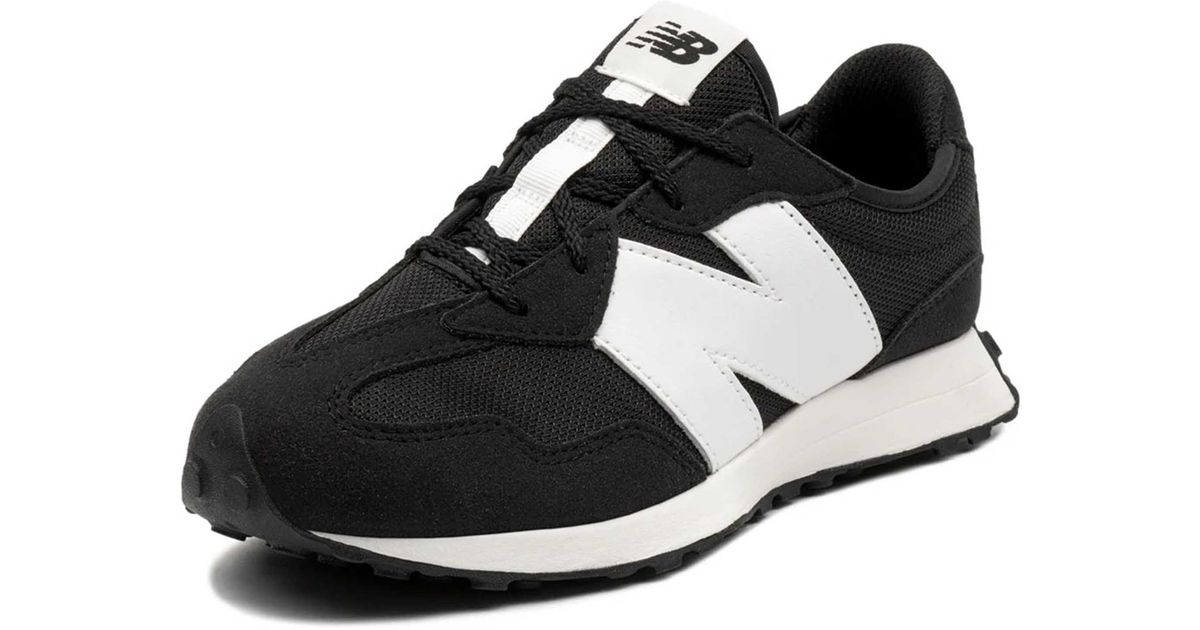 New Balance Gs327 in Black | Lyst UK
