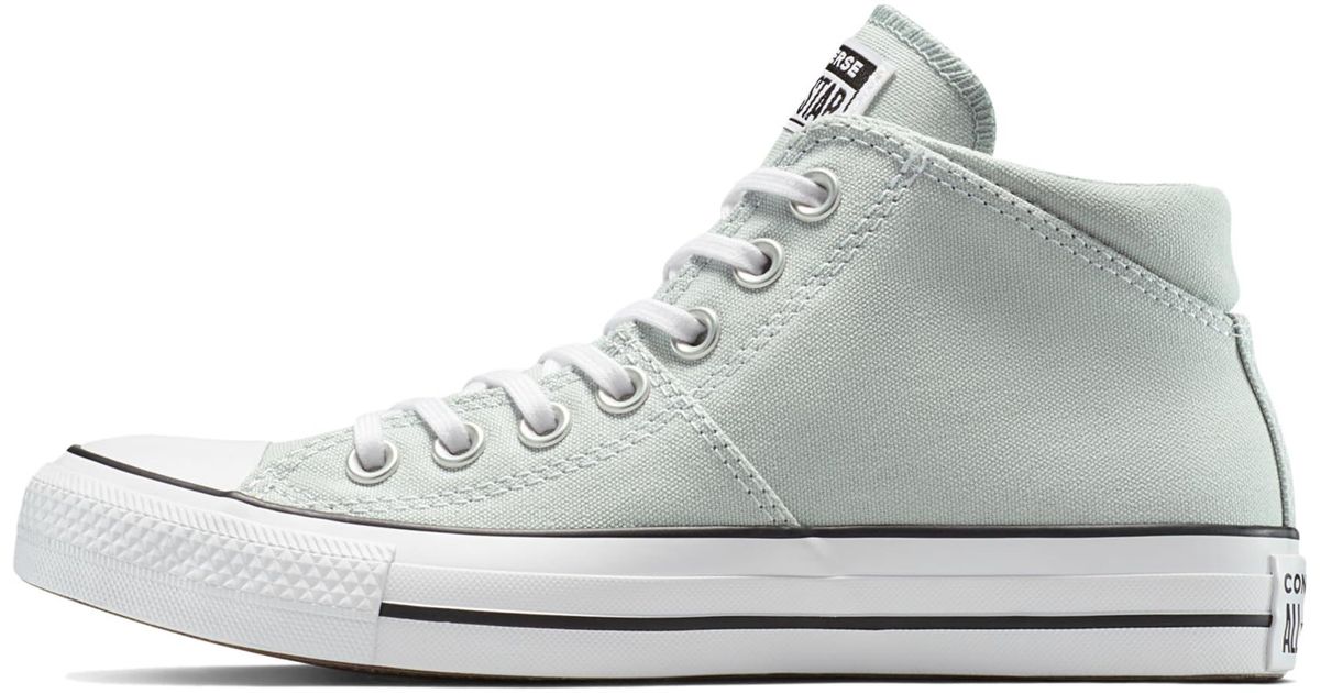 Converse Chuck Taylor All Star Madison Mid Top Sneaker in White | Lyst UK