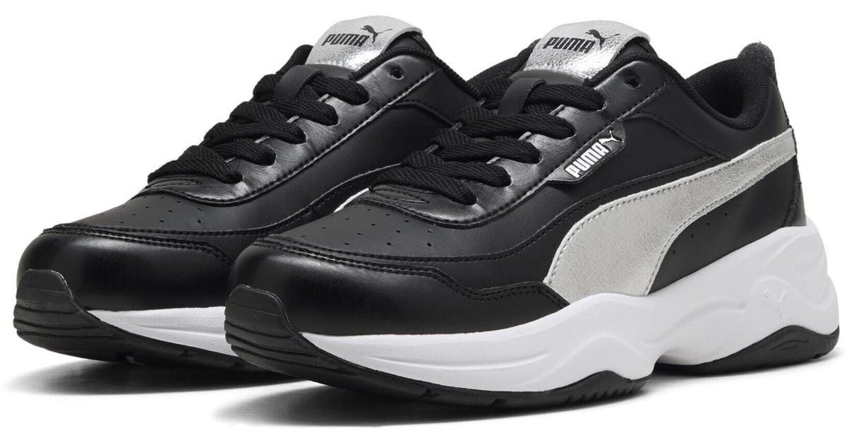 PUMA Cilia Mode Metallic Whisper in Black | Lyst UK