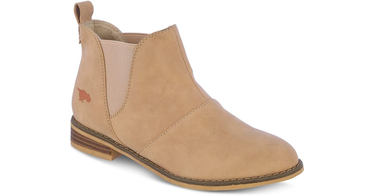 Rocket Dog Maylon Ankle Boot in Natural | Lyst
