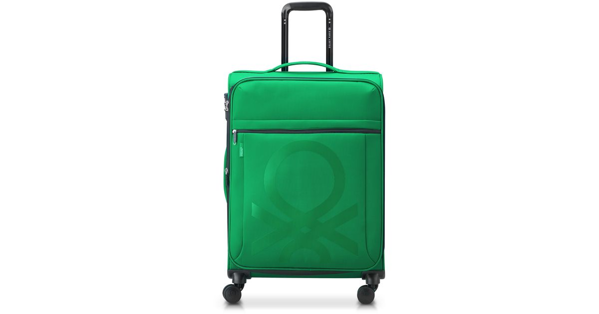 Benetton Color Block Softside Expandable Luggage With Spinner Wheels in ...