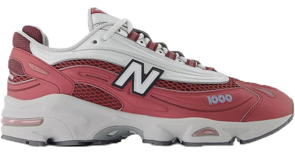 New Balance Men's 1000 'red/grey' - M1000q, Red, 10.5 Uk in Black for ...