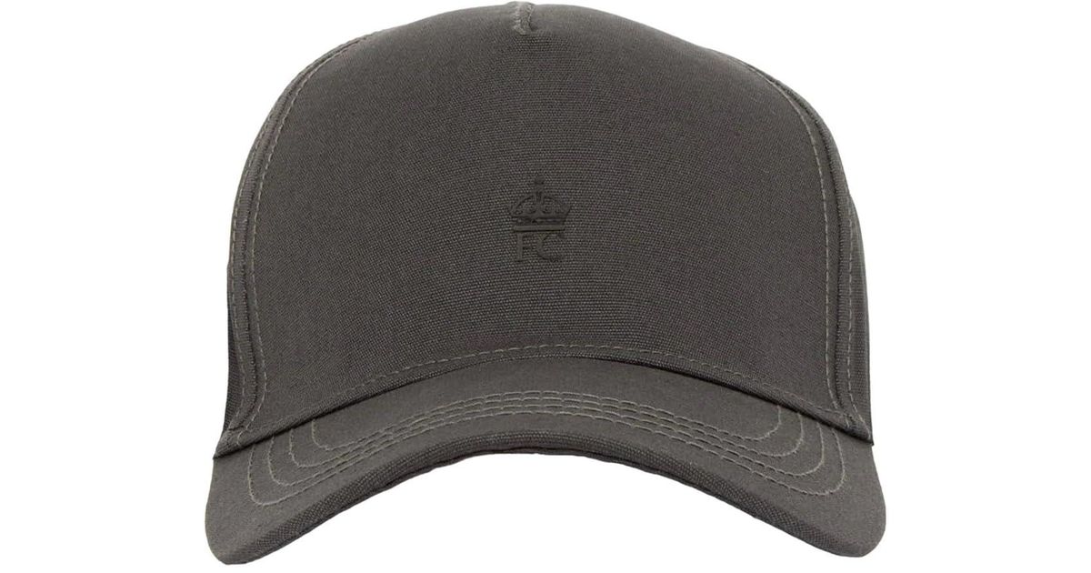 French Connection Logo Cap in Grey | Lyst UK