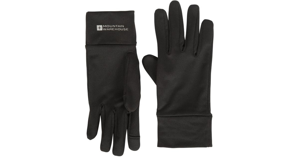 Mountain Warehouse Quick Drying Mitts - Best For Autumn in Black | Lyst UK