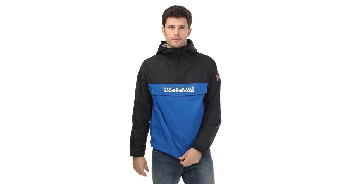 Napapijri Coubertin Logo Jacket In Blue for Men | Lyst UK